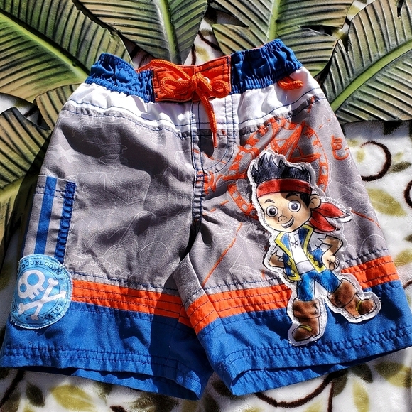 Disney | Swim | Disney Jake The Netherland Pirates Swimtrunks 3 | Poshmark